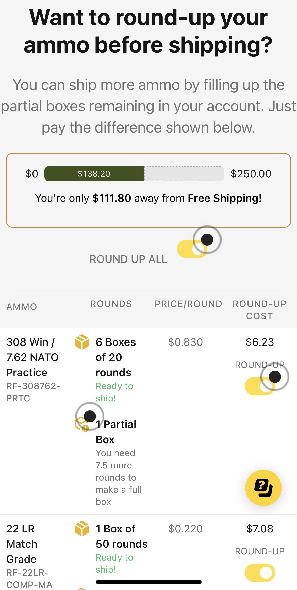 How do I request an ammo shipment? – AMMOSQUARED INC.